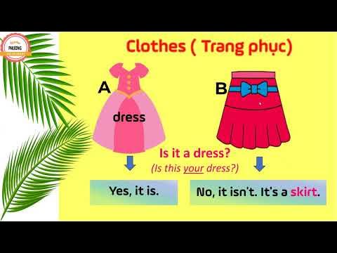 Clothes - Grade 2 - YouTube