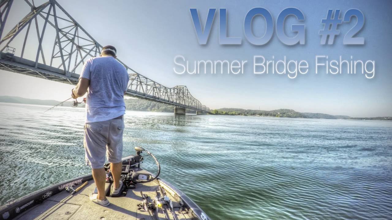 How to Fish Suspended Bass on Bridges - YouTube
