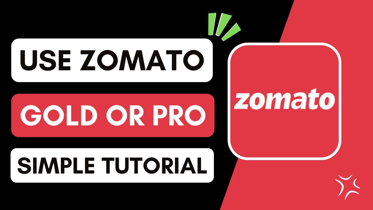How To Use Zomato Gold Or Pro - YouTube
