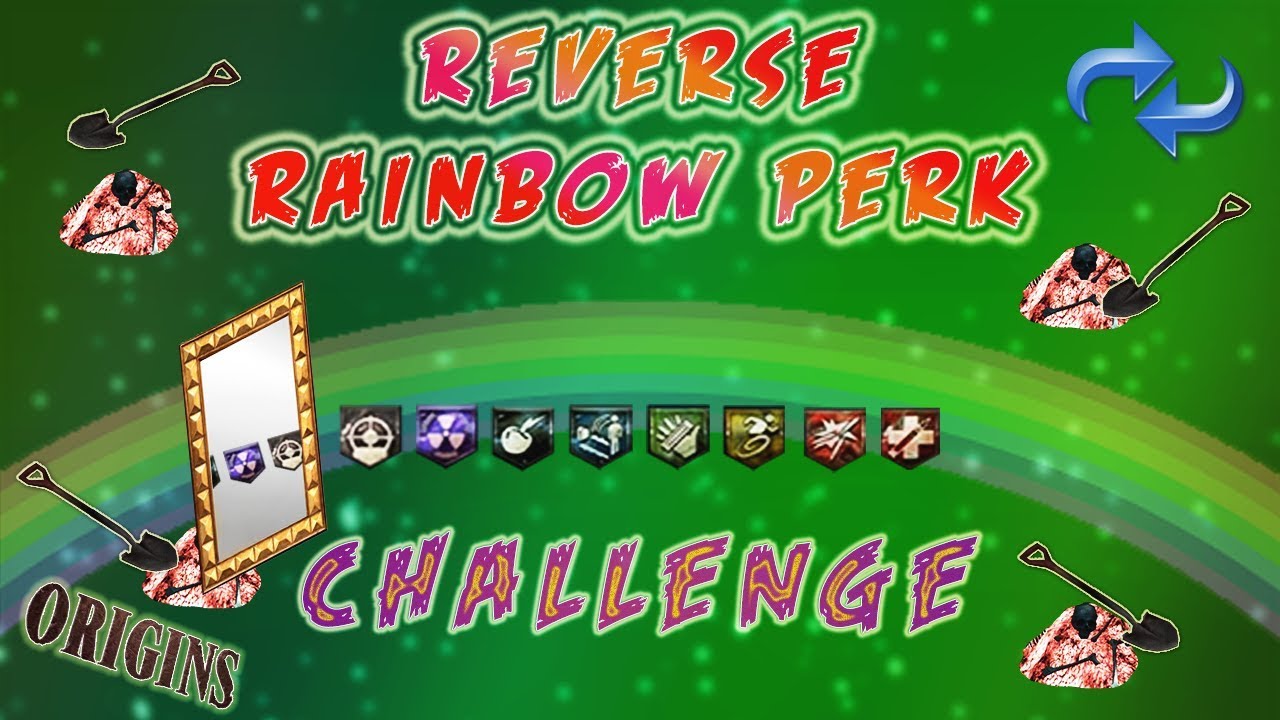 I ACTUALLY DID IT!- Reverse Rainbow Perk Challenge (Call of Duty: Black ...