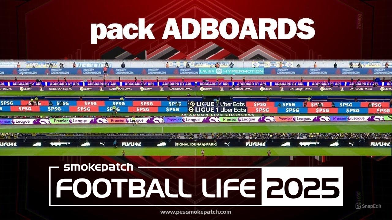 "Adboard Pack for All Leagues | Ultimate Stadium Experience" PES 2021 ...