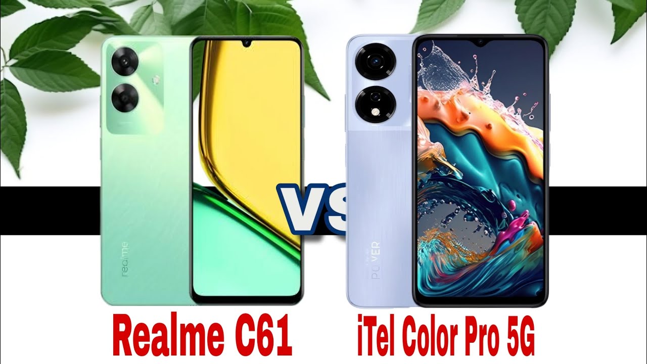 Realme C61 Vs itel Color Pro 5G Full Comparison Video | Under 10k 💯 ...