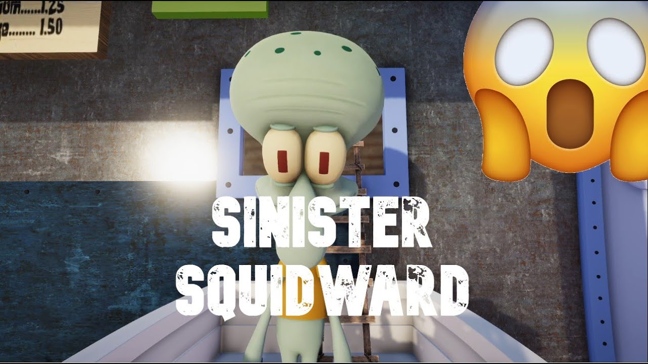 SQUIDWARD WASN'T PLAYING AROUND | Sinister Squidward (Full Game) - YouTube