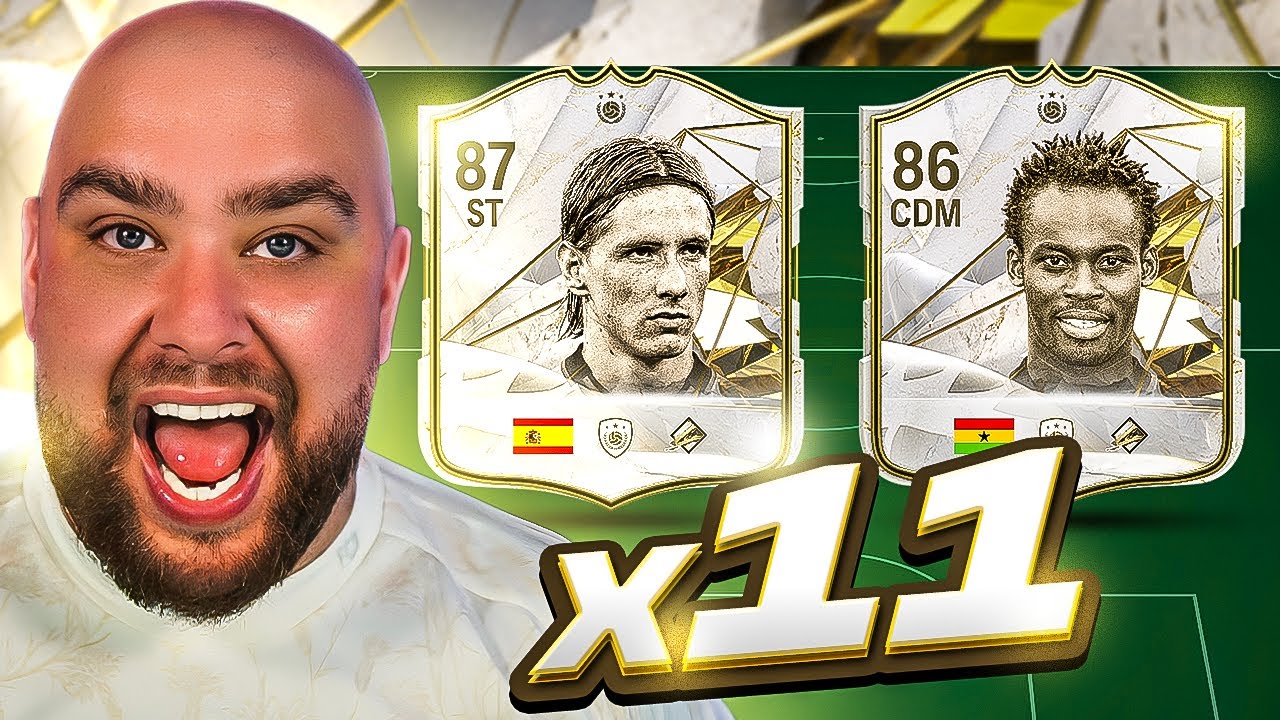 11x 87 MAX ICON Packs DECIDE My TEAM! - YouTube