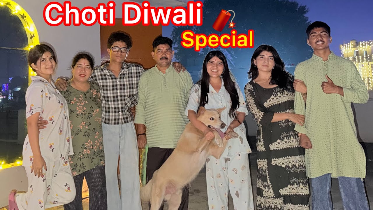 Chhoti Diwali पर मिठास भी डबल, और Drama भी 🪔 😂 @priyanshii_negi - YouTube