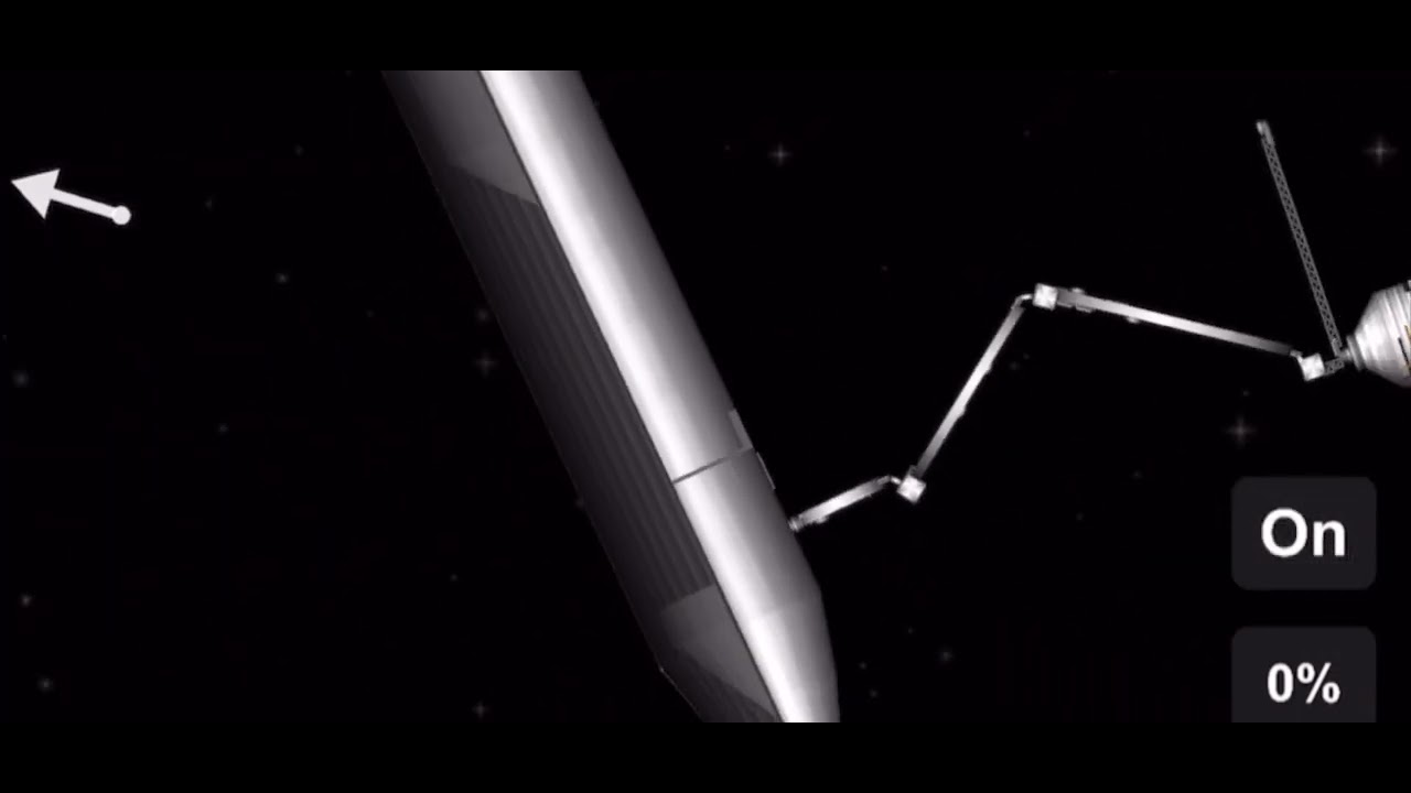 Docking arm to starship from gateway - sfs - Spaceflight simulator ...