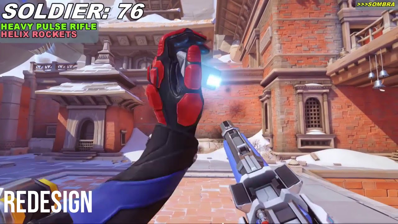 Overwatch - Soldier: 76 Weapon (Sound Redesign) - YouTube
