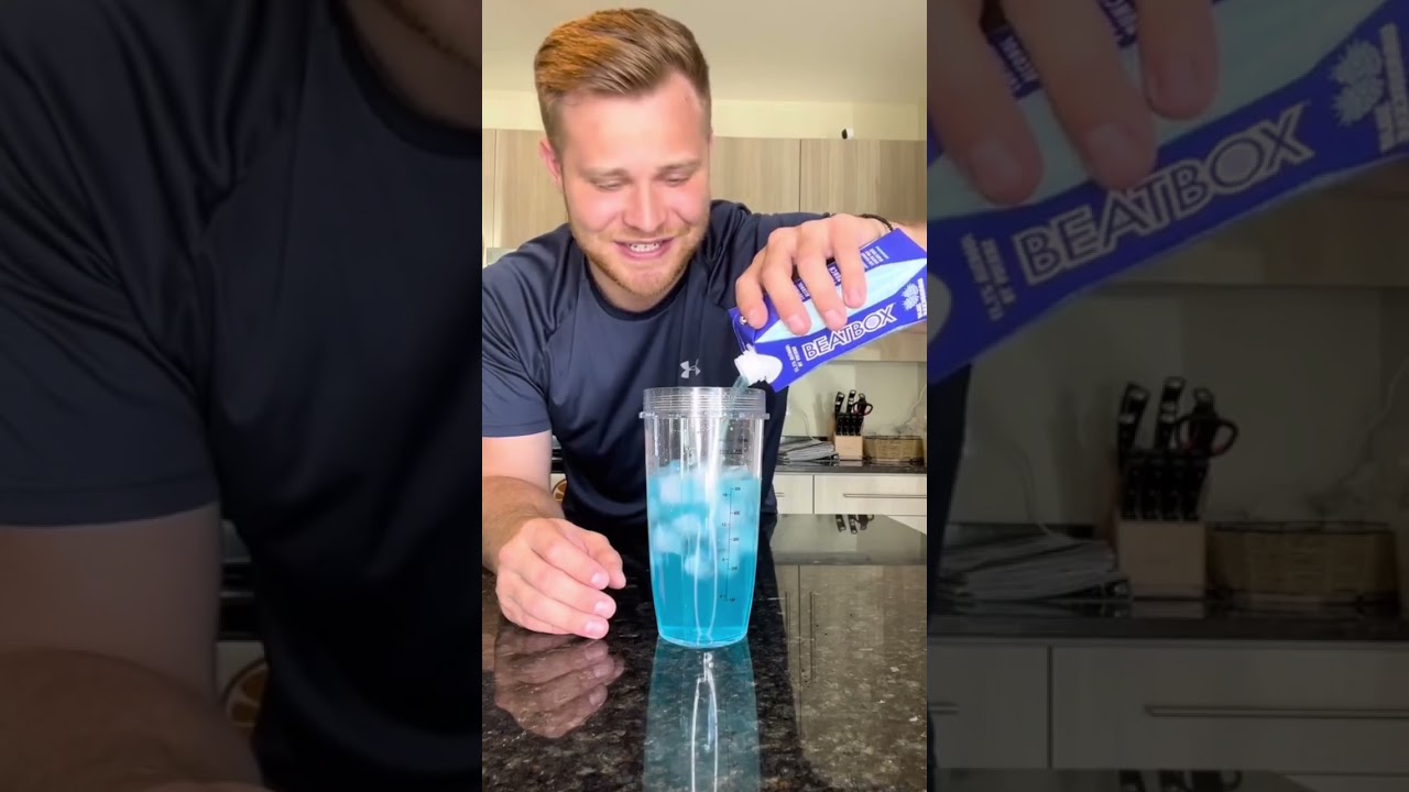 Beatbox Blue Razz Slushie 🥶 - #slushie #recipe #summerdrink # ...
