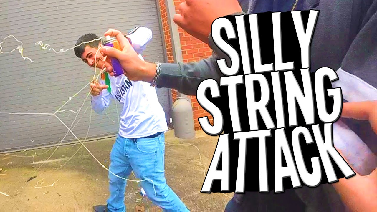 SILLY STRING ATTACK PRANK (GONE WRONG) - YouTube