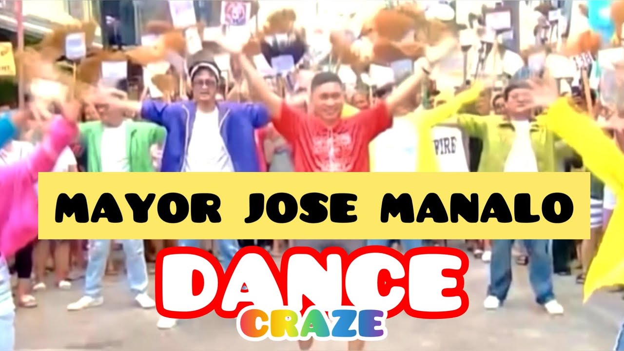 MAYOR JOSE MANALO "DANCE CRAZE" eat.tvj.tv5 #legitdabarkads - YouTube