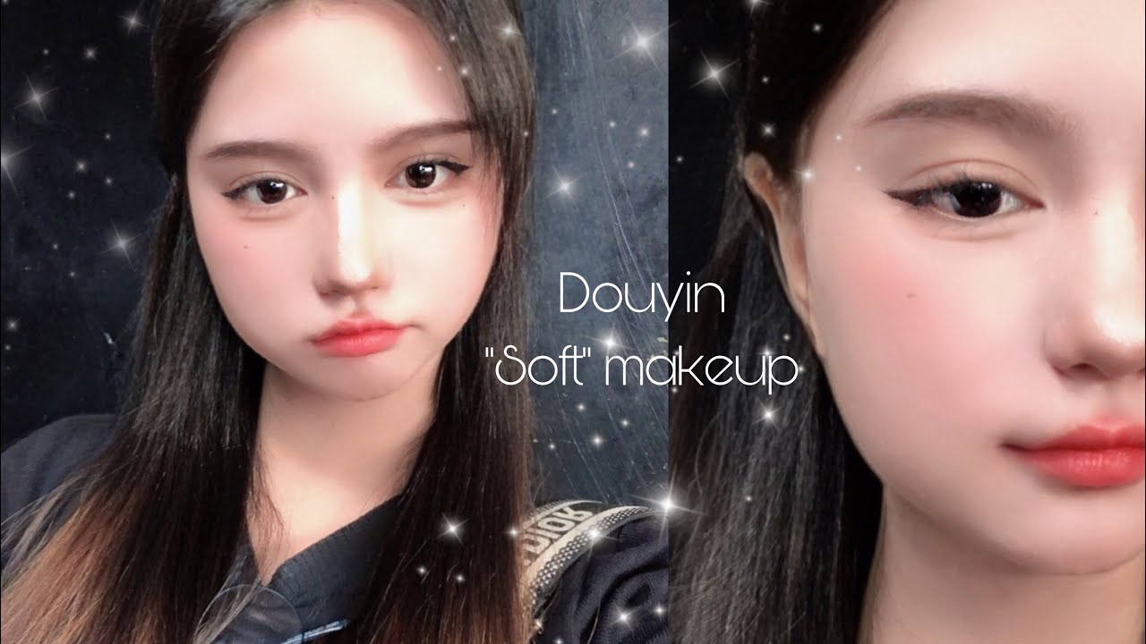 Douyin simple cute makeup tutorial l step by step l - YouTube