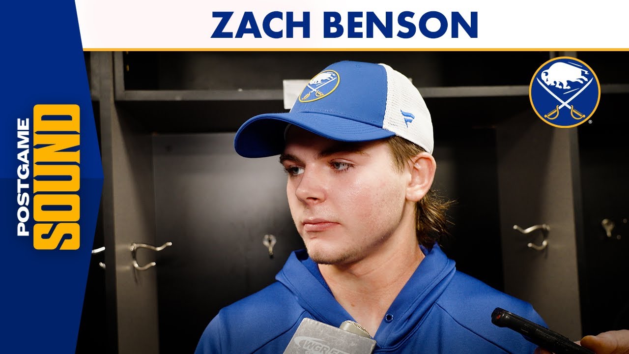 "You Play Till The Whistle" | Zach Benson After OT Loss To Colorado Avalanche, Controversial ...