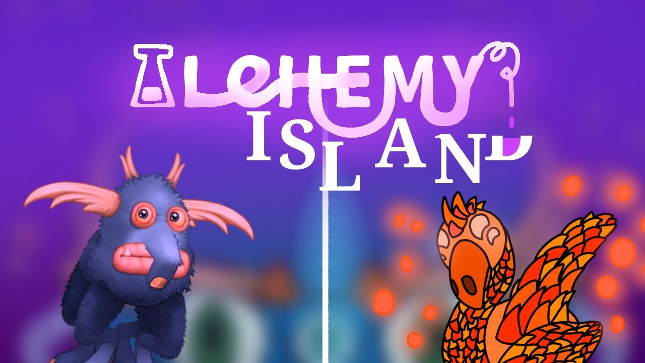 Alchemy island Boskus and Pyronix! (fanmade island) - YouTube