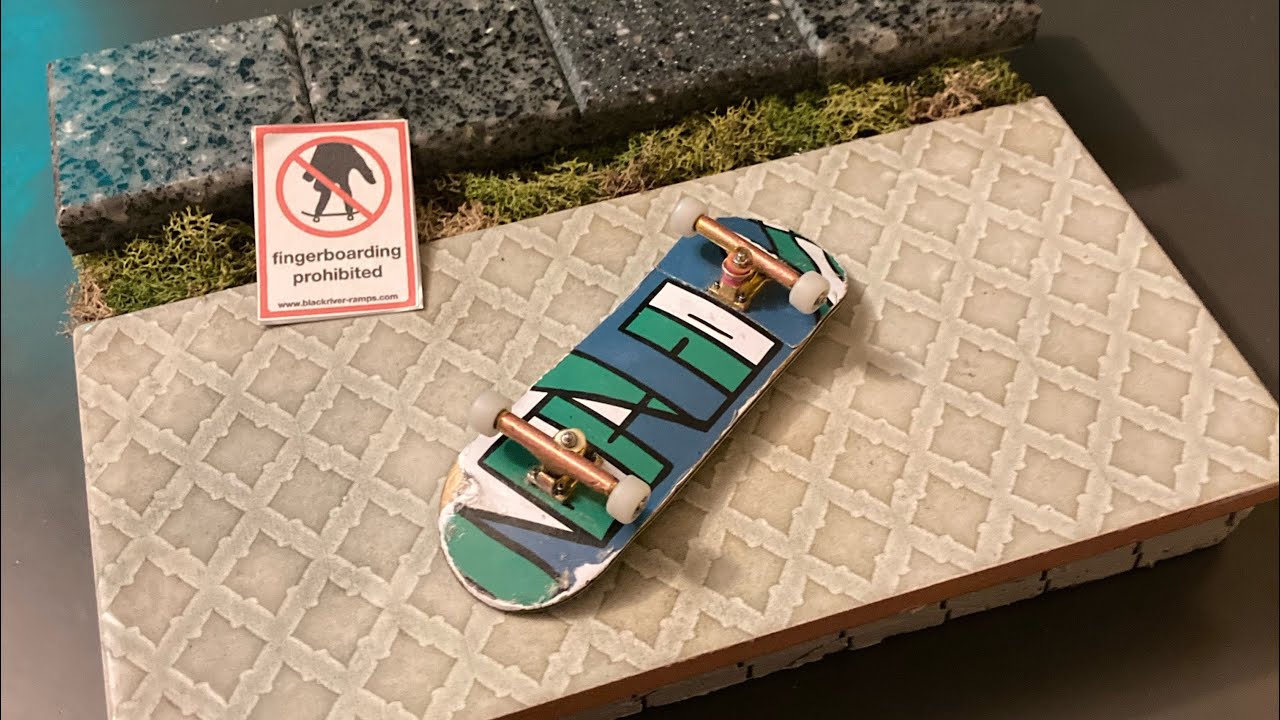 Realistic Fingerboard planter - YouTube