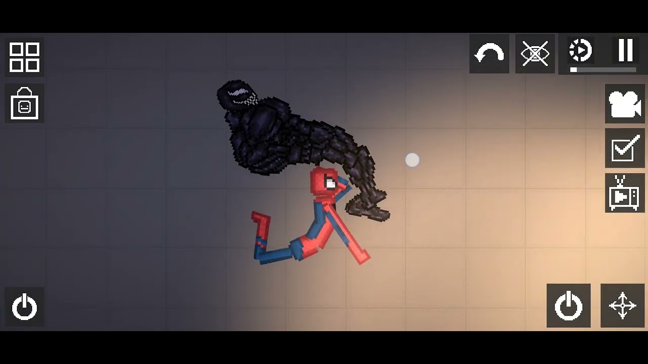 venom vs spider-man in melon playground - YouTube