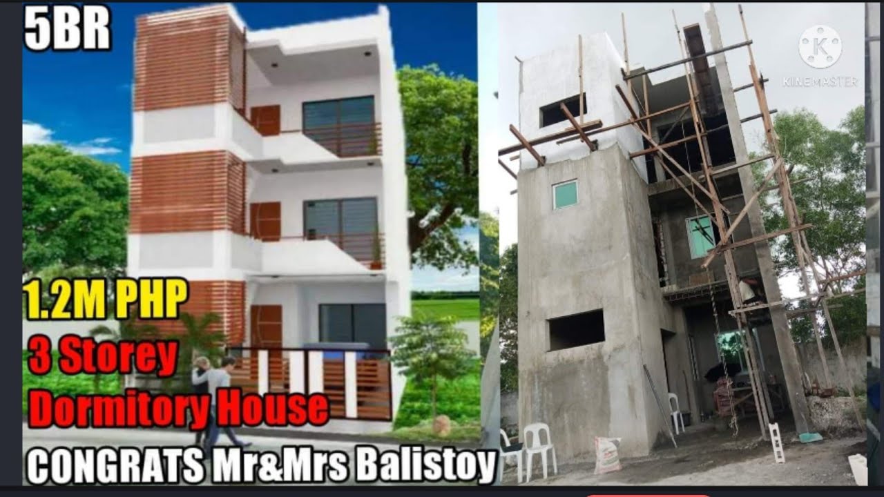 Video #3 3 Storey Dormitory House Part 1 - YouTube