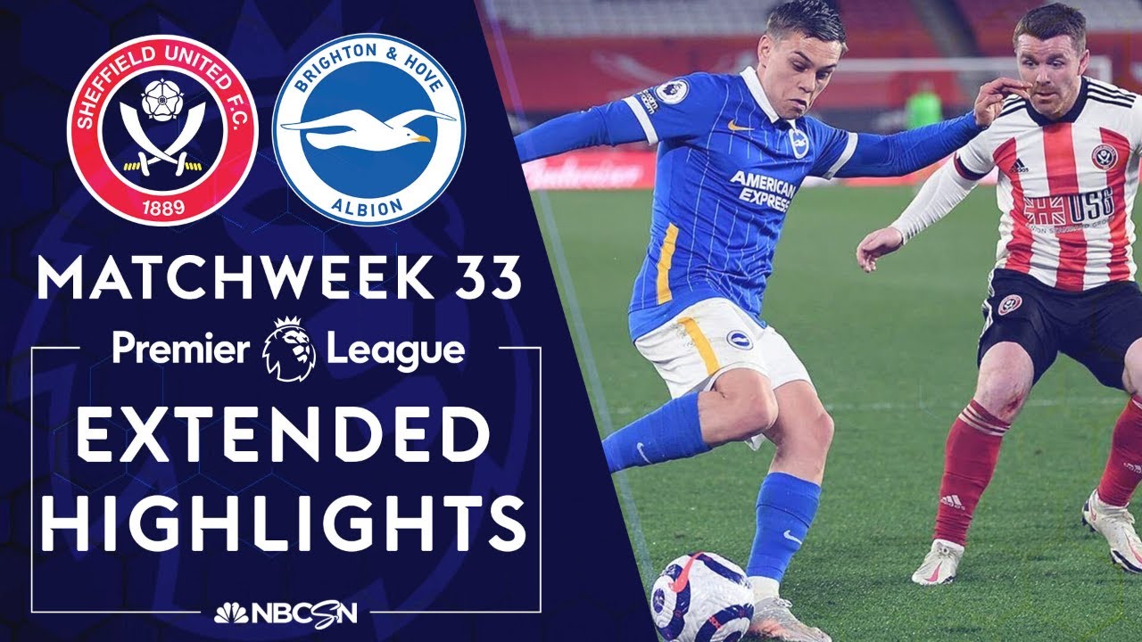 Sheffield United v. Brighton | PREMIER LEAGUE HIGHLIGHTS | 4/24/2021 ...