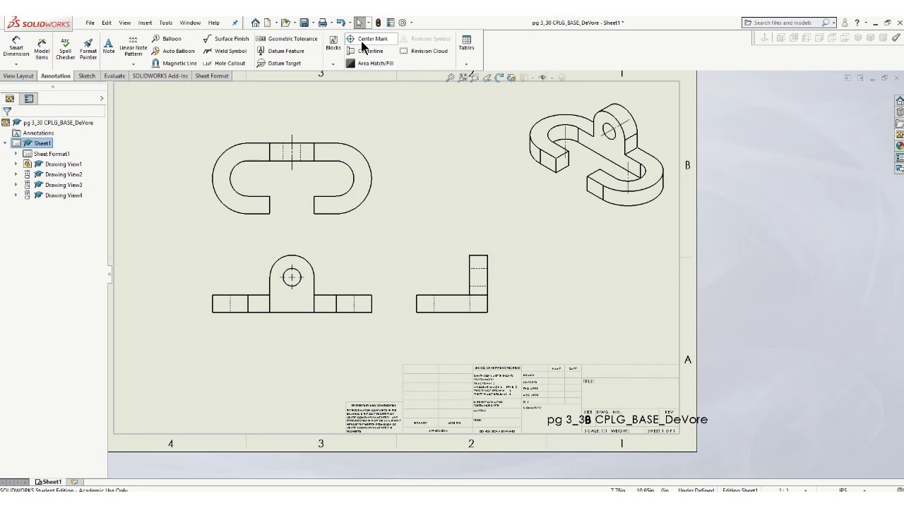Slot Tool Exercise SolidWorks - YouTube