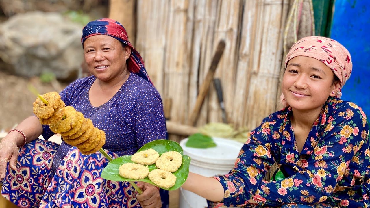 PAHUNA LAI BATUK BANAUDAI || Family Sanga Ramailo Gardai || Village ...
