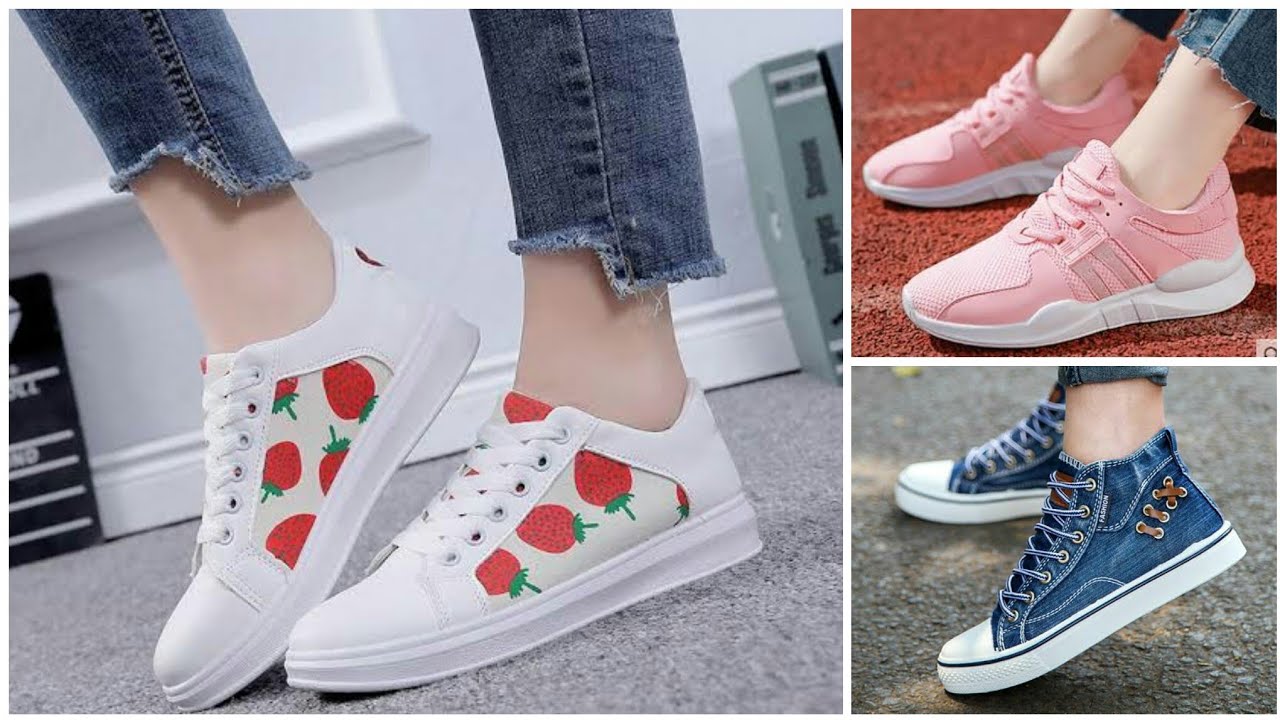 Top Stylish & Trendy Sneakers Shoes Designs | Shoes Designs For Girls ...