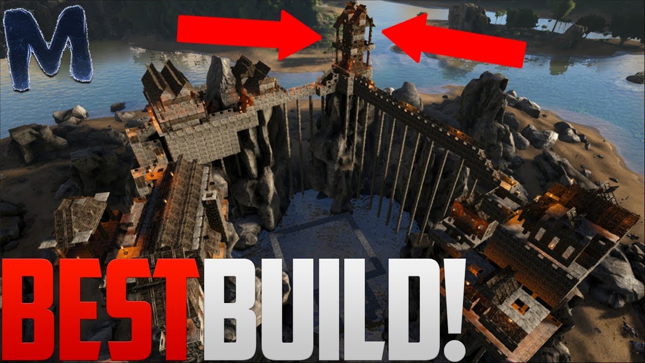 Ark BEST STARTER BASE BUILDING!!! Ark Base Building Tutorial! (Ark Base ...