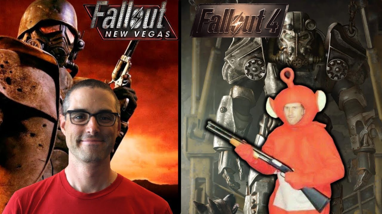 Fallout New Vegas gameplay vs Fallout 4 gameplay - YouTube