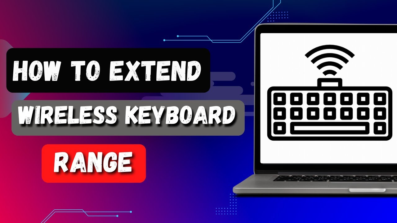 How to Extend Wireless Range of a Wireless Keyboard - YouTube