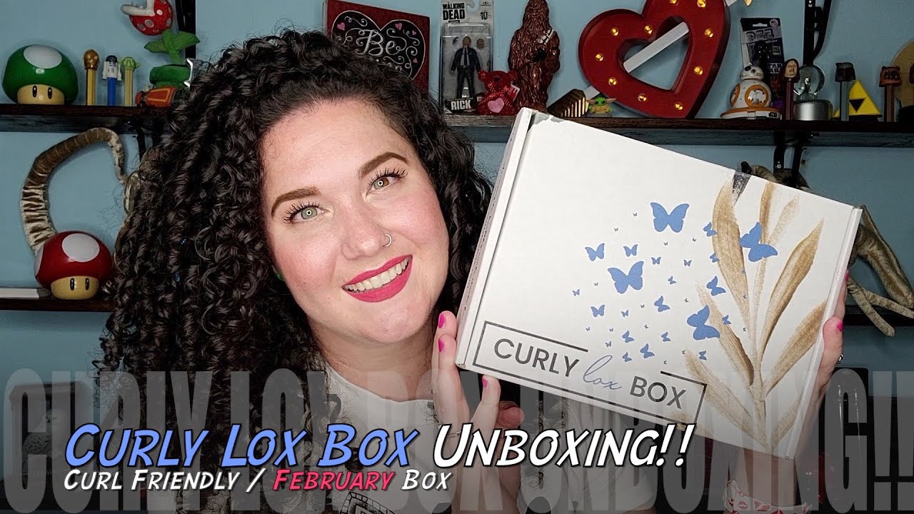 Curly Lox Box UNBOXING!! Monthly *Curl* Friendly Subscription, SEE WHAT ...