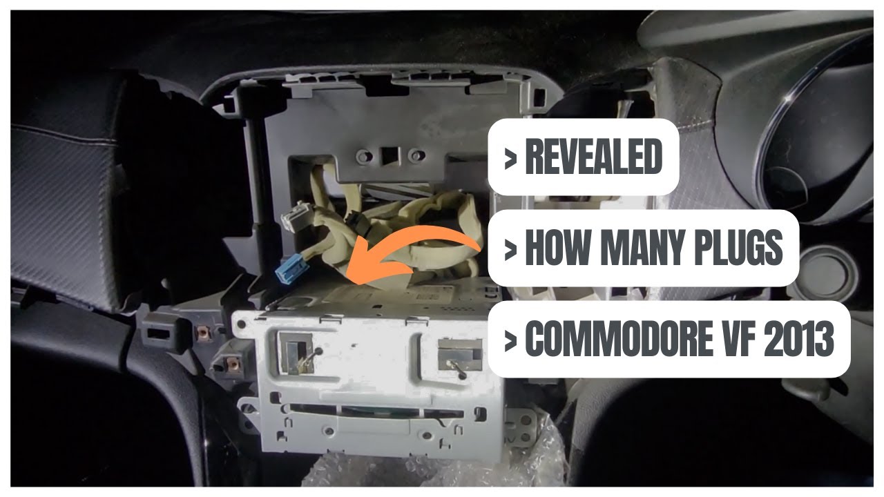 Revealed: How many plugs radio connector wiring harness HOLDEN ...