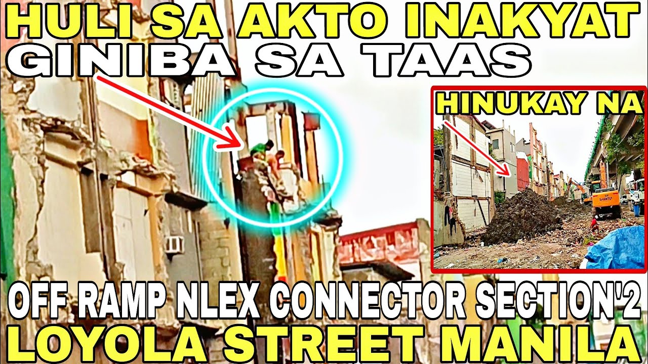 NLEX CONNECTOR SECTION'II LOYOLA STREET OFF RAMP-ONRAMP LATEST UPDATE ...
