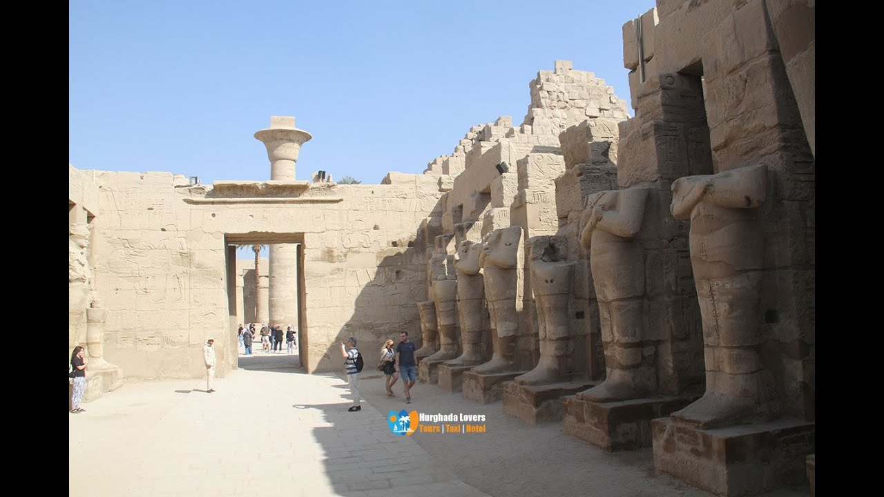 Tour in Karnak-Tempel Luxor Ägypten | Die Geschichte der Errichtung der ...