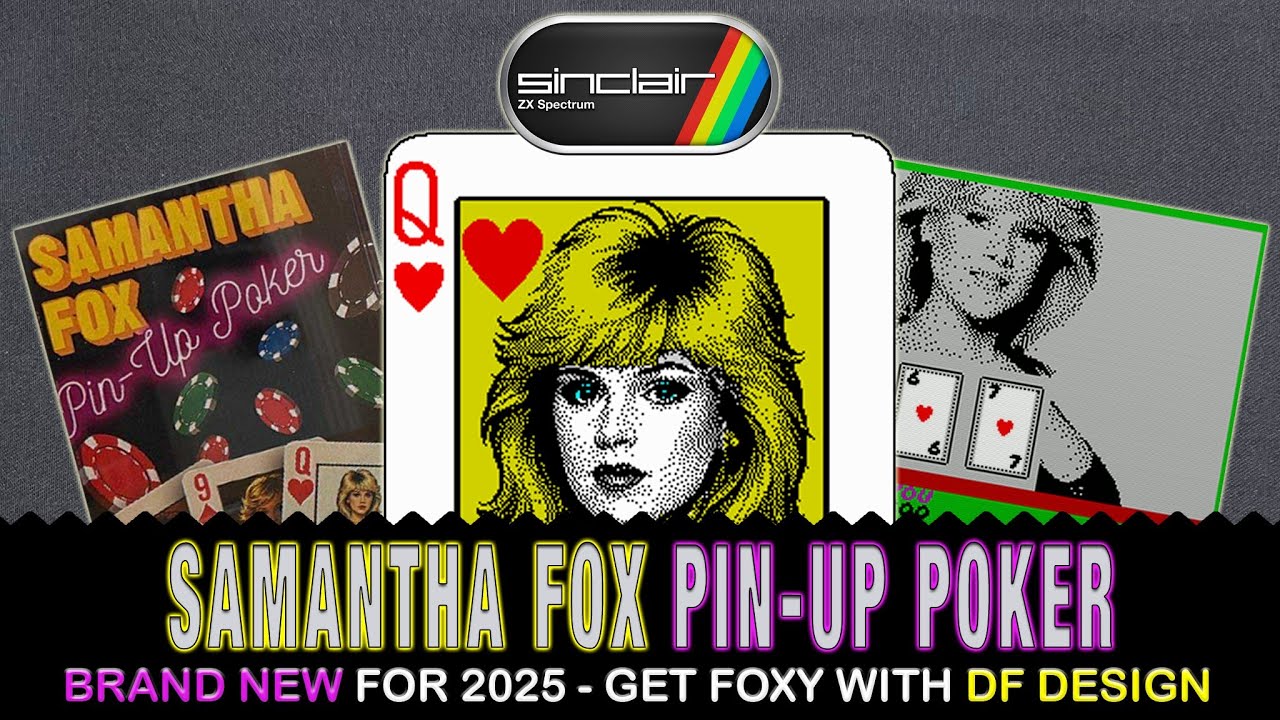 Samantha Fox Pin-Up Poker - new for 2025 from DF Design and Northern ...