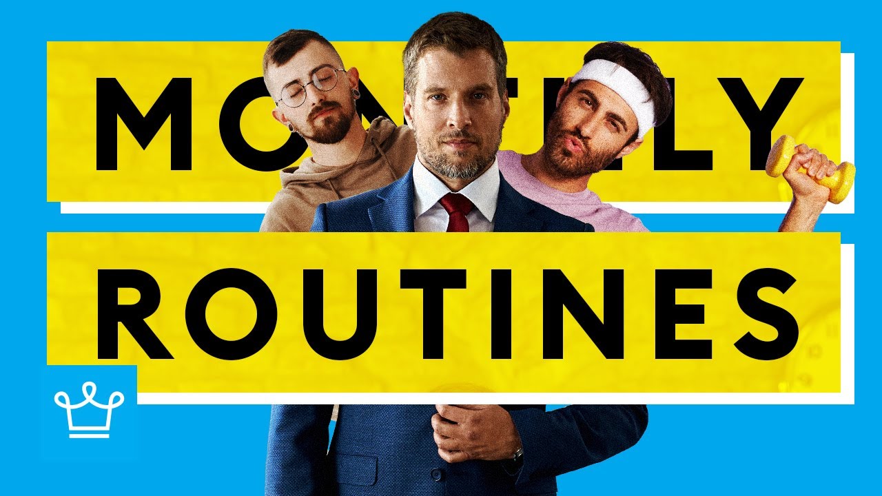 10 Monthly Routines To Skyrocket Your Productivity - YouTube