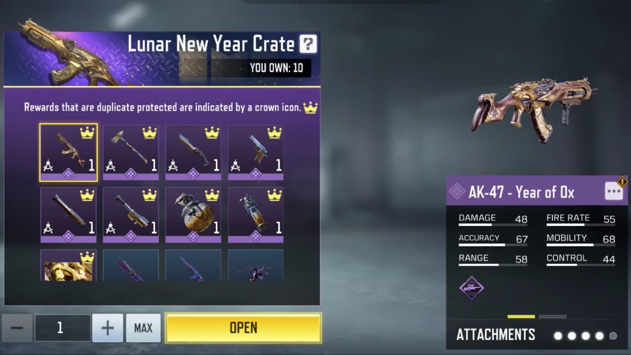 OPENING 10 LUNAR NEW YEAR CRATES! | CODM - YouTube