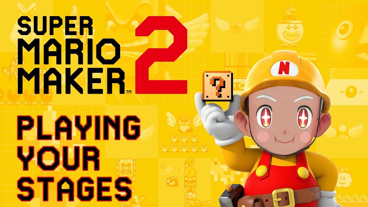 Playing your atages , Post them on discord, rules apply. - SMM2 - YouTube