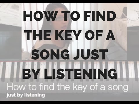 Keyboard Tutorial: How to Recognize Key by Listening to a Song - YouTube