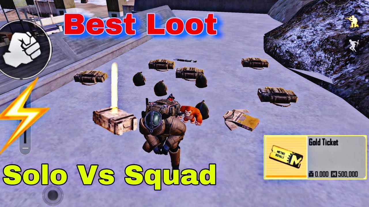 Killed Two Enemies And Got So Much Loot 🤩 Metro Royale Pubg Solo vs Squad - YouTube