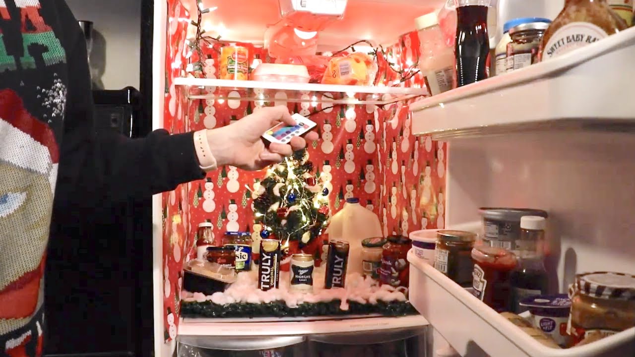 Christmas Fridge - YouTube