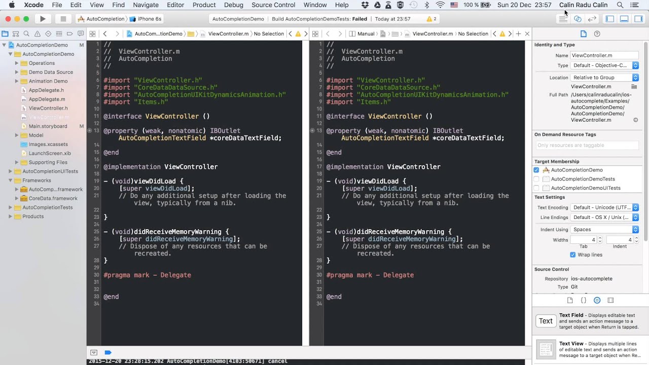 Auto Completion Demo Video - YouTube