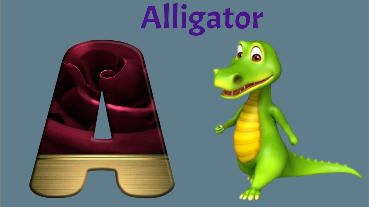 Phonics song | A for Alligator | phonics song for toddlers | Nursery ...