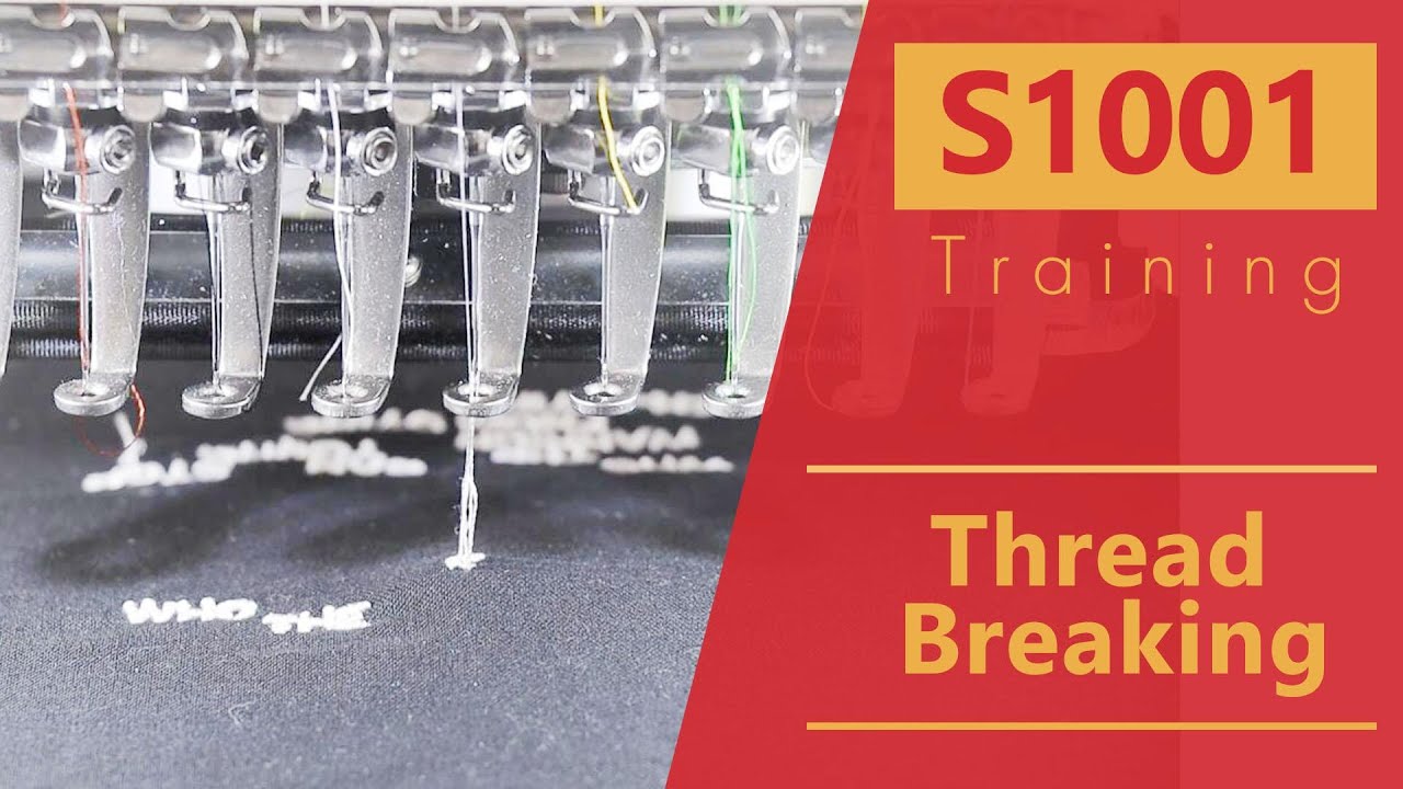 Smartstitch Embroidery Machine Troubleshooting Thread Breaking - YouTube