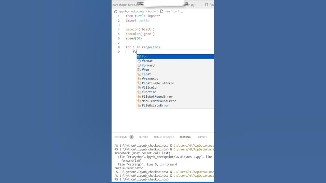 Hexagon Design Python Easy Way Viral Trending Viralvideo Youtube