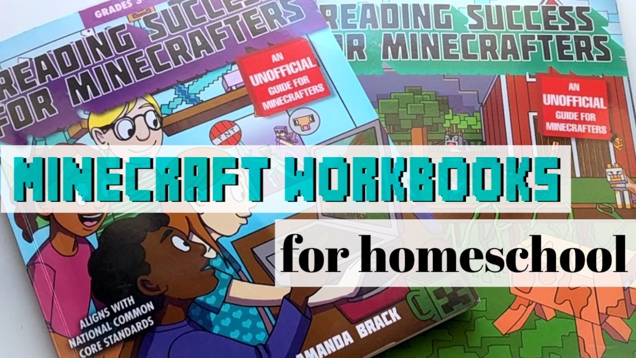 Minecraft Workbooks || Homeschool Supplemental Workbooks - YouTube