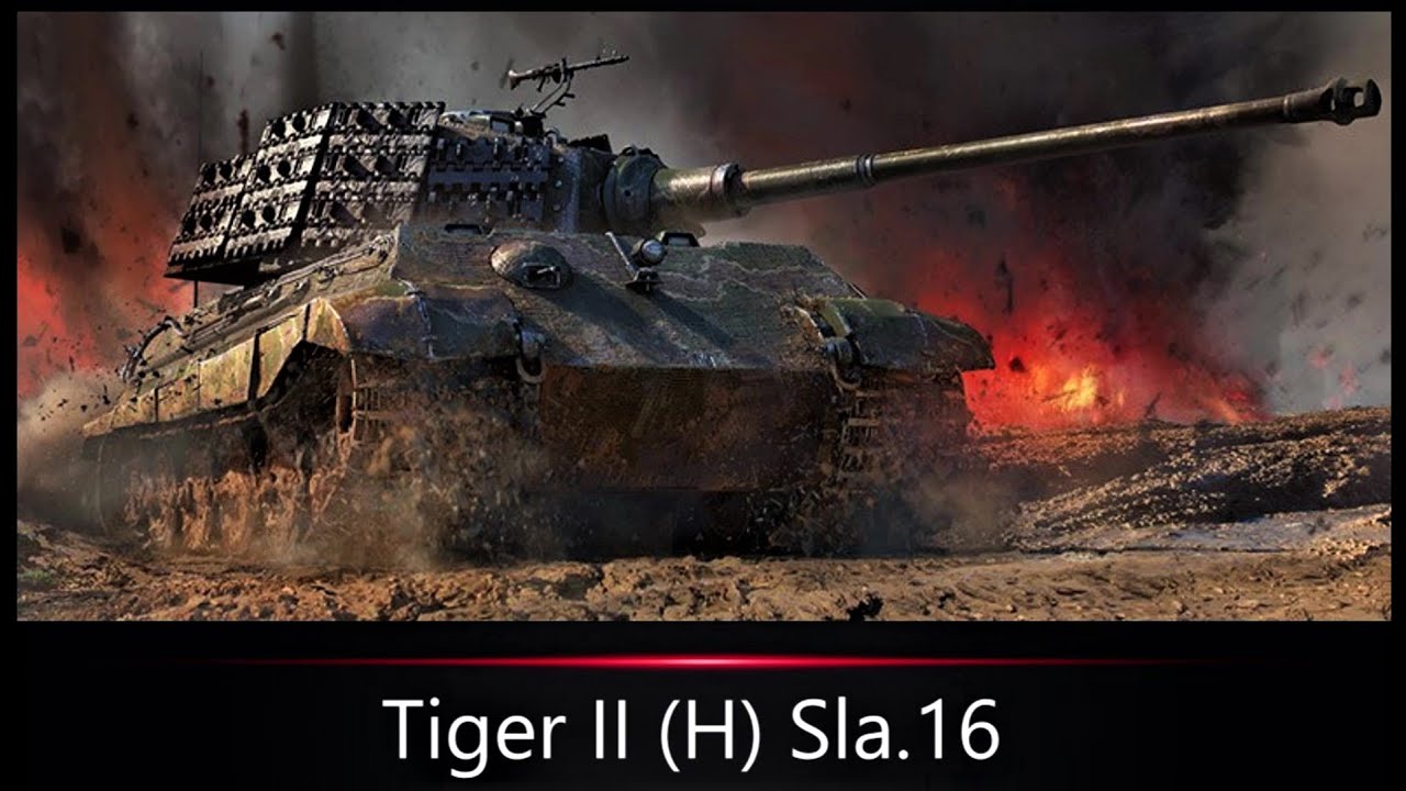 Premium Tiger II (H) Sla.16 | War Thunder - YouTube