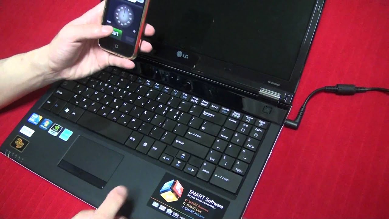 LG전자 3D 노트북 R590-DR3DK 3D 부팅 순서 시간 측정 - YouTube