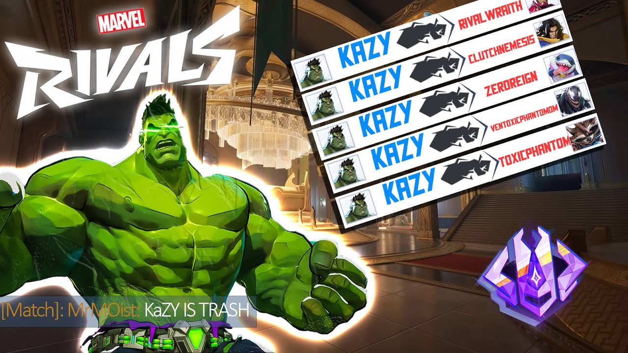 🛡️ Hulk Smash or Get Smashed – Marvel Rivals LIVE! - YouTube