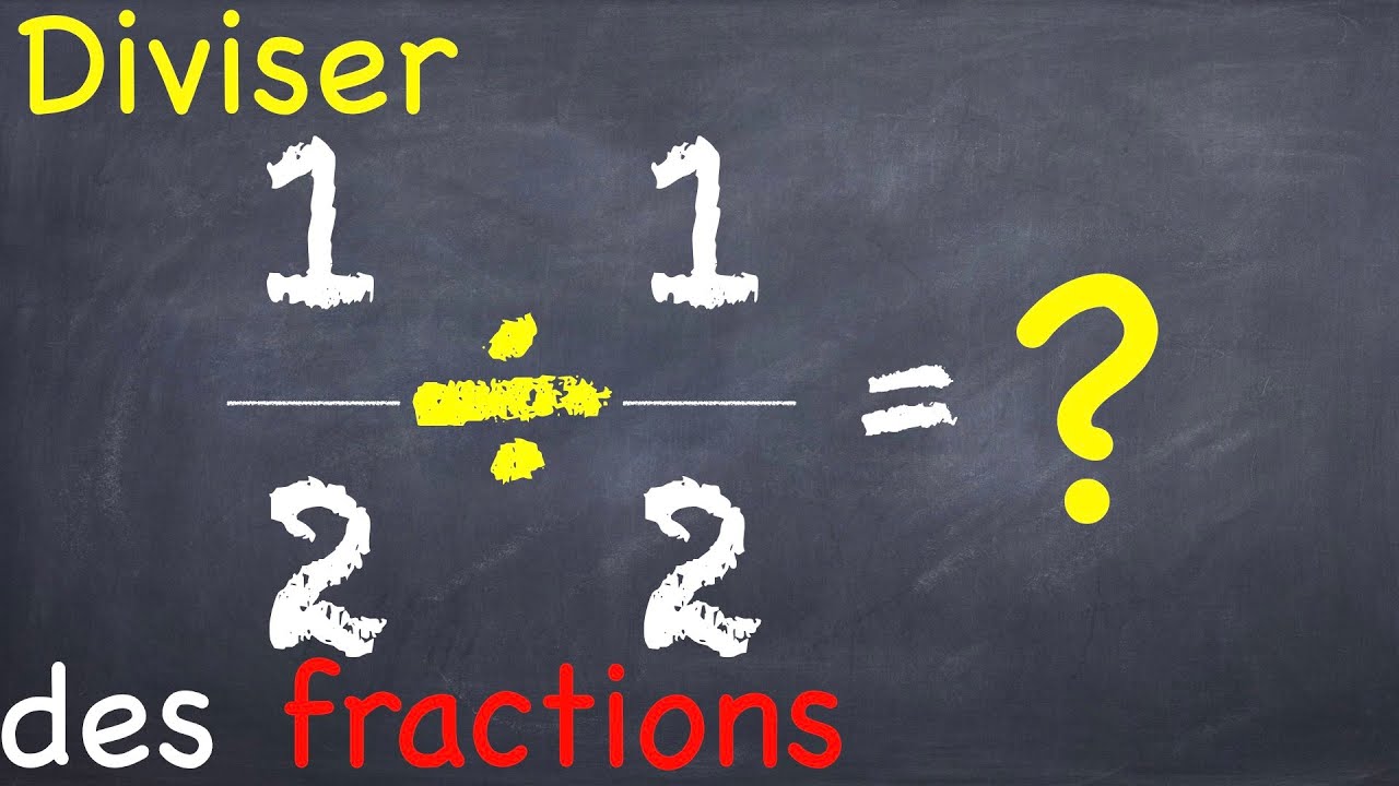 Diviser par une fraction - YouTube