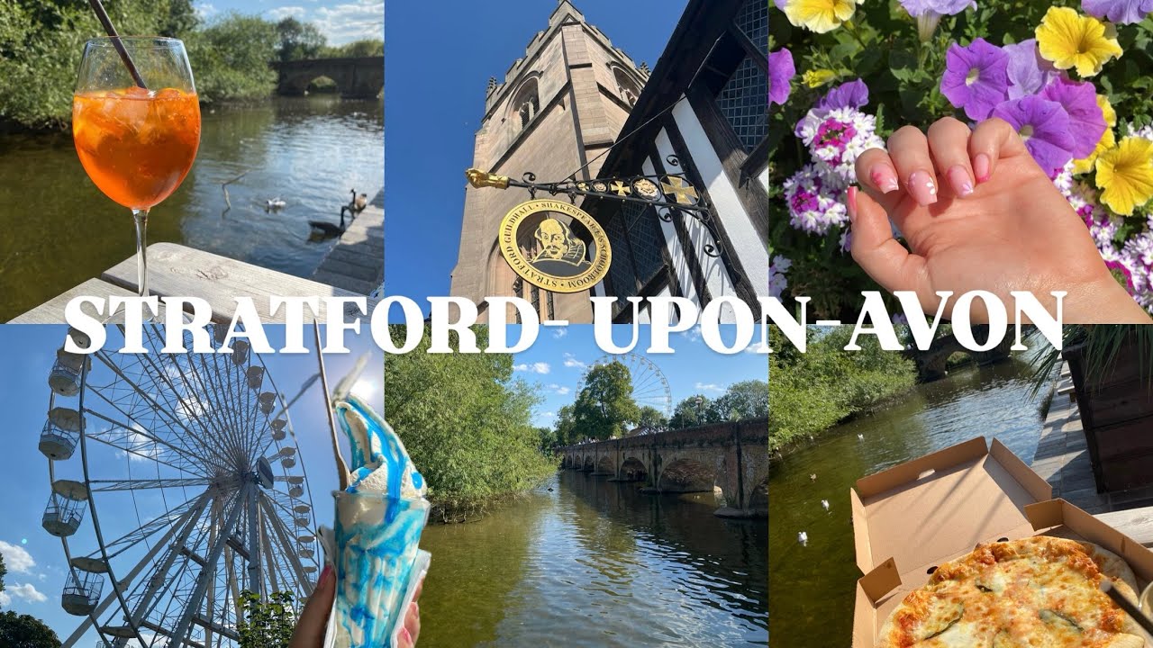STRATFORD-UPON-AVON ️📜| SPONTANEOUS SUNNY DAY TRIPS☀️| NAIL DAY💅🏼| Lily ...