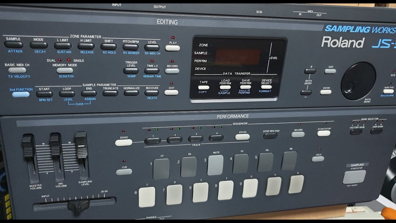 Roland JS-30 - YouTube