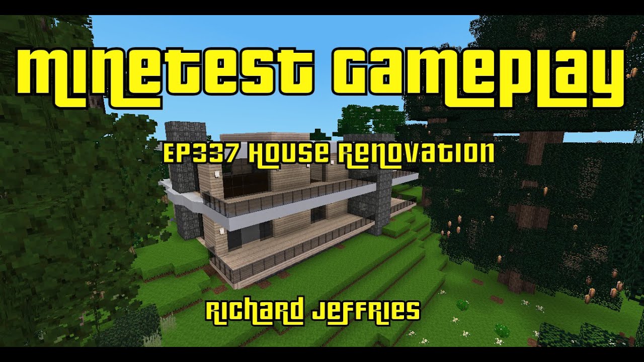 Minetest Gameplay EP337 House Renovations - YouTube